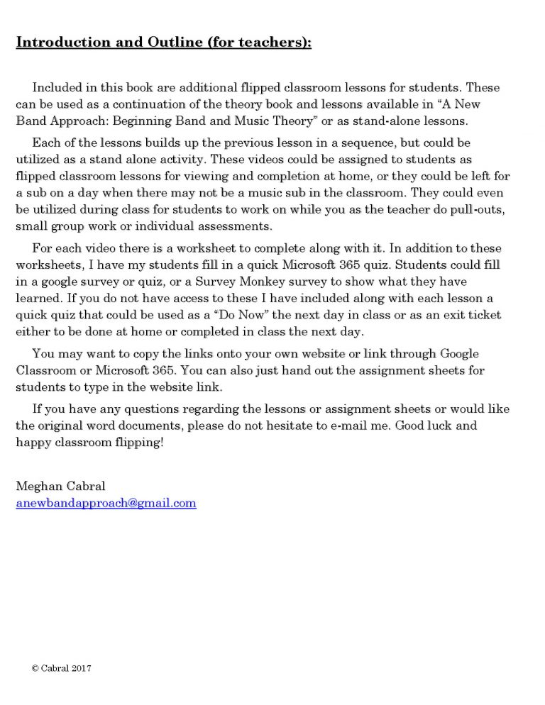 Tonal pattern composition lesson plan | Resources | F-flat Books