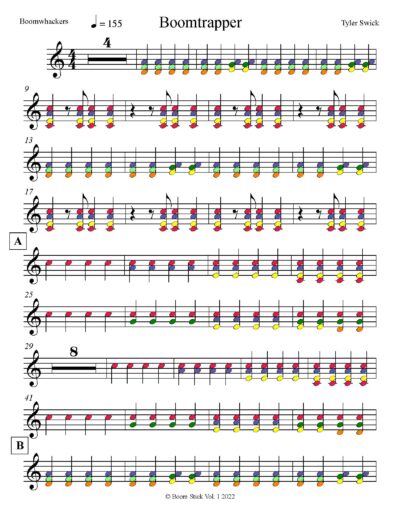StickBOOM! Rhythm Stick and Boomwhacker Songs for Elementary Music Vol ...